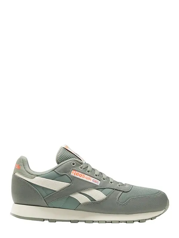REEBOK Classic Leather Sneakers - Harmony Green/classic White/orange Flare