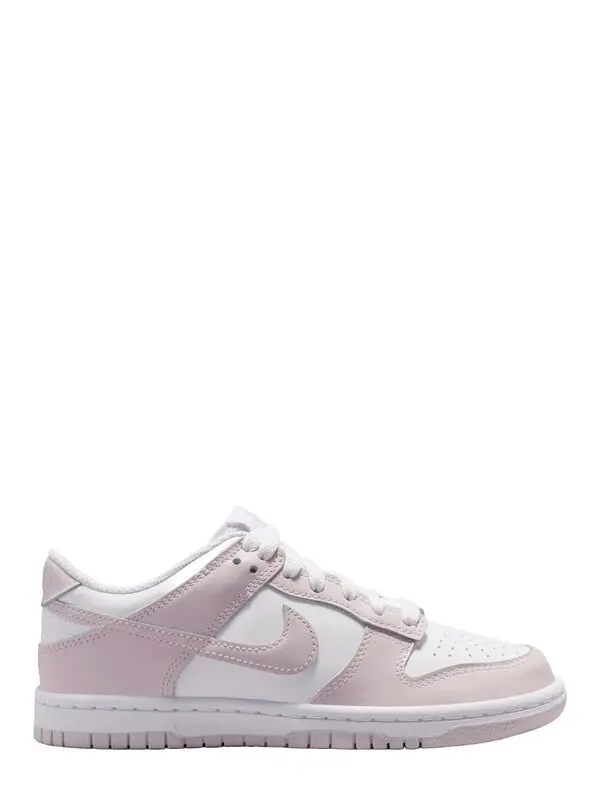 Nike Dunk Low Lace-up Sneakers - White/light Violet