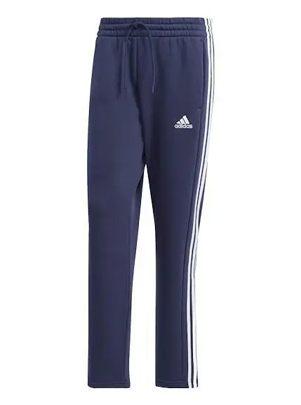 Adidas Essentials 3stripes Open Hem Fleece Pants - Legend Ink