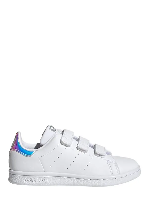 Adidas Stan Smith Iridescent Sneakers - Cloud White/silver Metallic