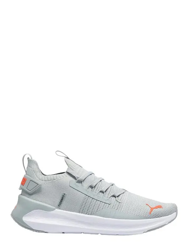 PUMA Softride Symmetry Fuzionin Sneakers - Cool Mid Grey/orange