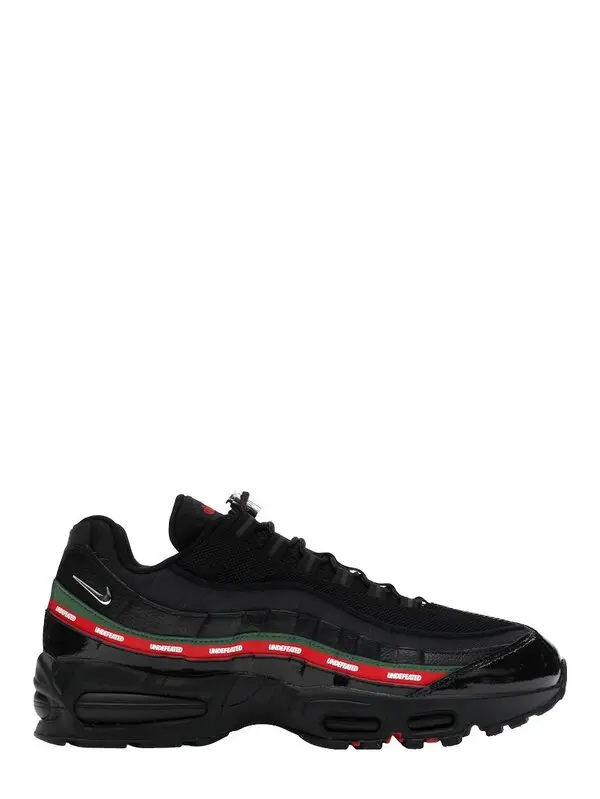 Nike Max 95 Sp Undefeated Sneakers - Black/metallic Silver/gorge Green