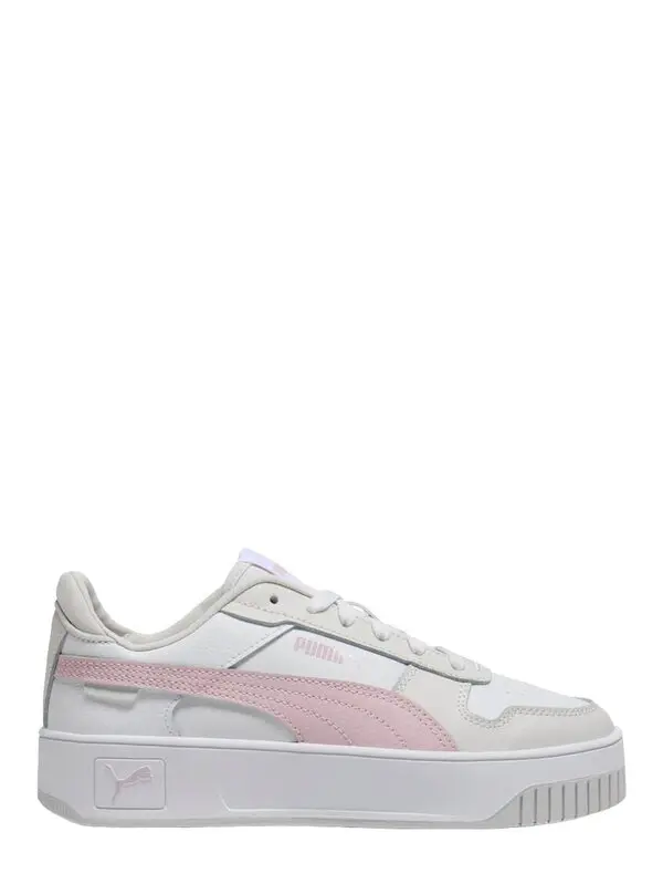 PUMA Carina Street Sneakers - Puma White/rose Mauve/feather Grey