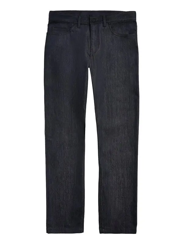 Moncler Straight Leg Comfort Denim Jeans - Blue