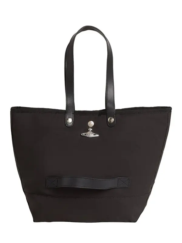VIVIENNE WESTWOOD Small Utility Shopper Bag - Black