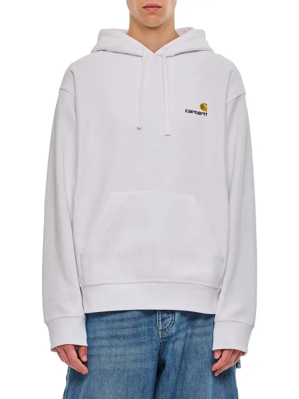Carhartt Work In Progress Hoodie With Logo - White