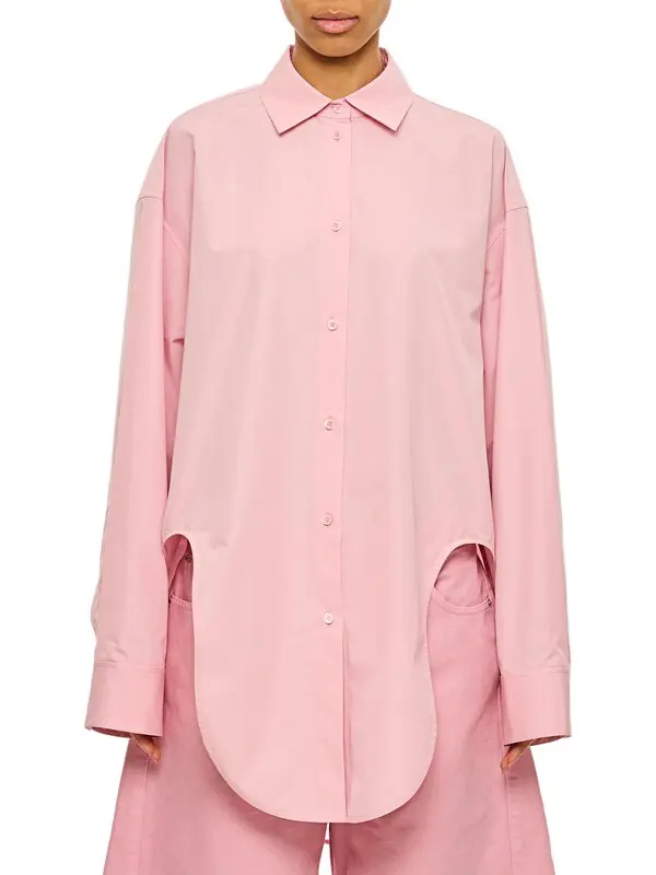 Loewe Asymmetric Shirt - Rose