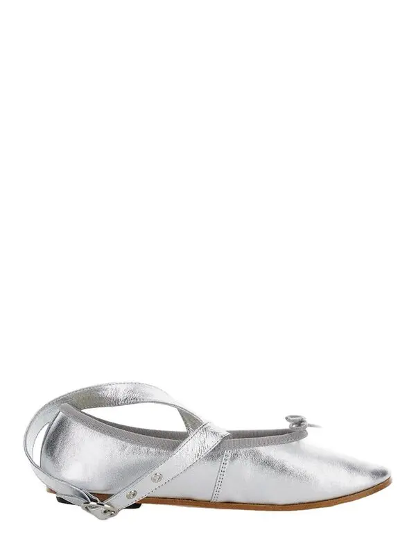 Repetto Sophia Ballet Flats - Silver