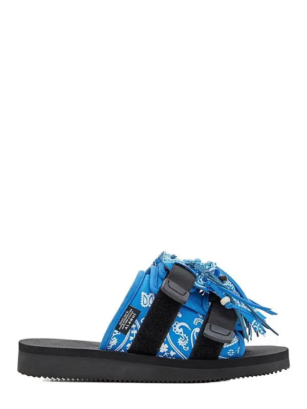 Alanui Suicoke X Moto Slide Sandal - Blue