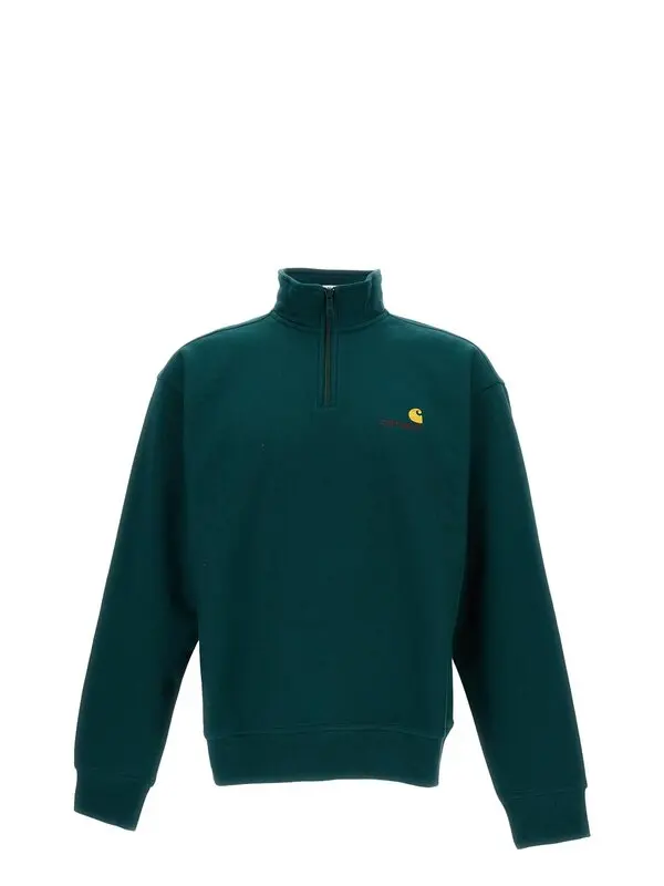 Carhartt Work In Progress Zip-up Sweatshirt - Green