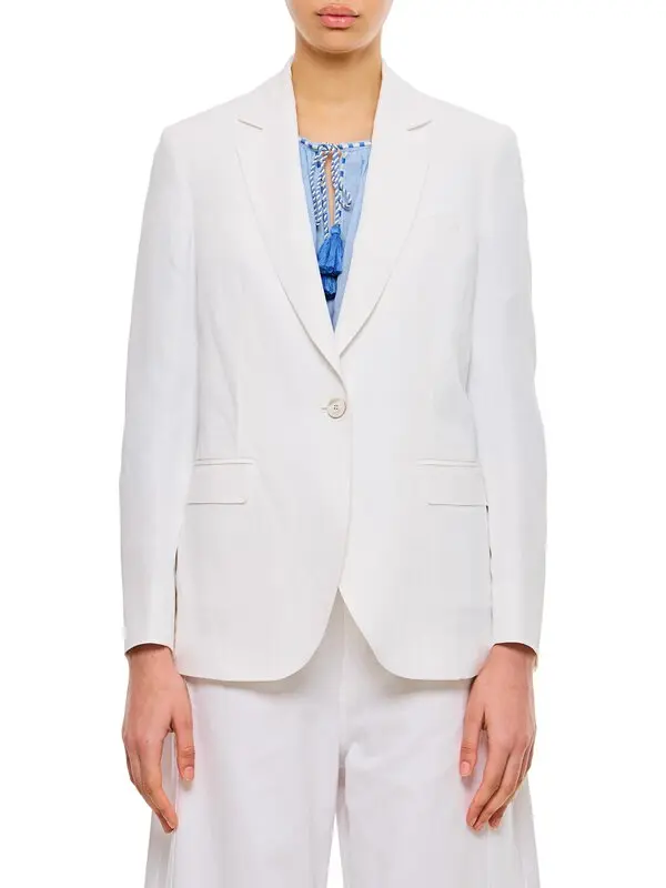 Alberto Biani Tailored Jacket - White