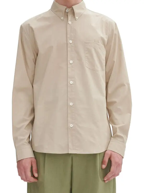 A.p.c. Cassel Logo Shirt - Beige