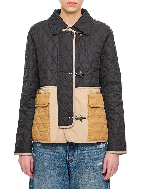 FAY Quilted Jacket - Multicolor