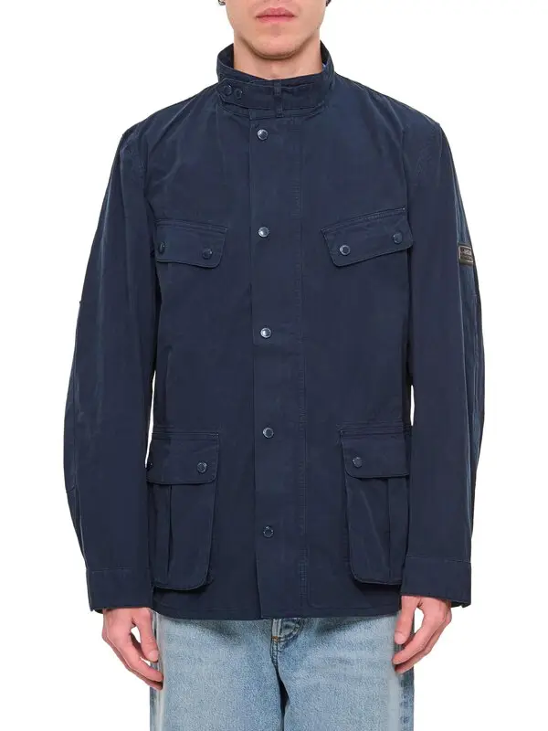 BARBOUR INTERNATIONAL Jacket With Patch Pockets - Blue