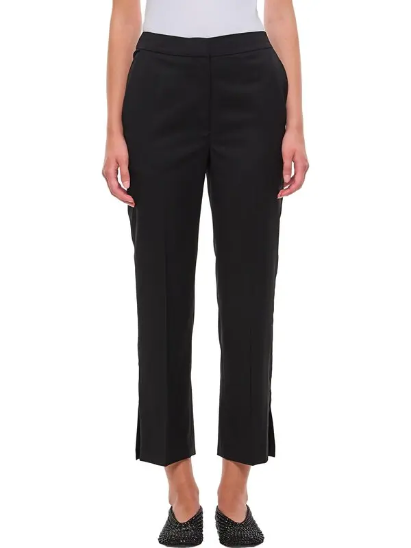 Loulou De Saison Dorkas Slim Trousers - Black