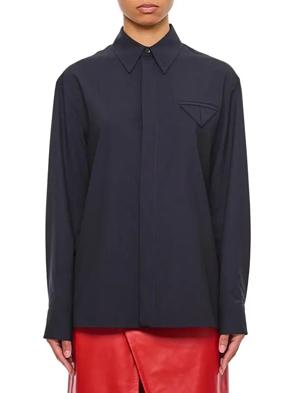 Bottega Veneta Classic Shirt - Blue