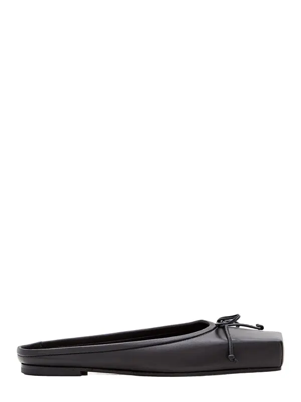 Jacquemus Flat Mules - Black