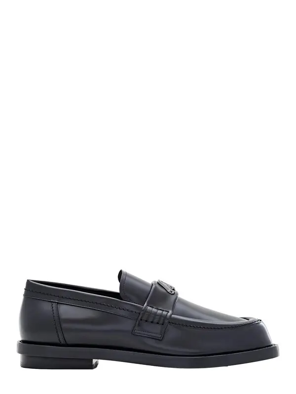 Alexander McQueen Leather Moccasins - Black