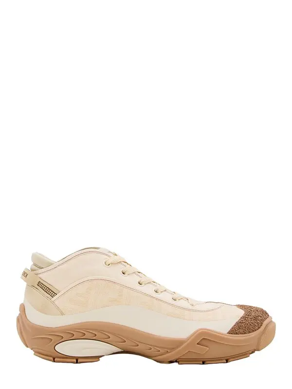 Fendi Lab Sneakers - Beige
