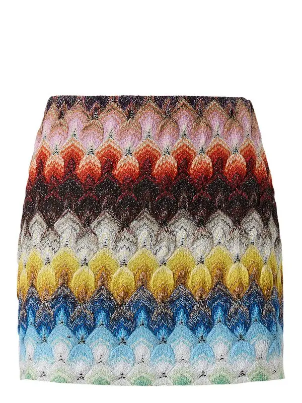 Missoni Knit Mini Skirt - Multi