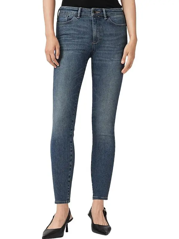 ALLSAINTS Miller Mid-rise Skinny Jeans - Washed Indigo