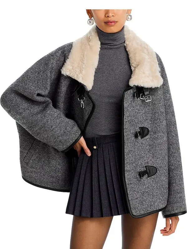 IRO PARIS Kasson Coat - Mixed Grey