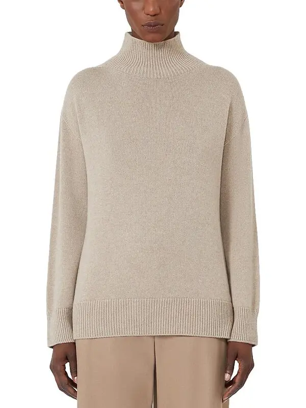 Max Mara Quercia Cashmere Sweater - Beige