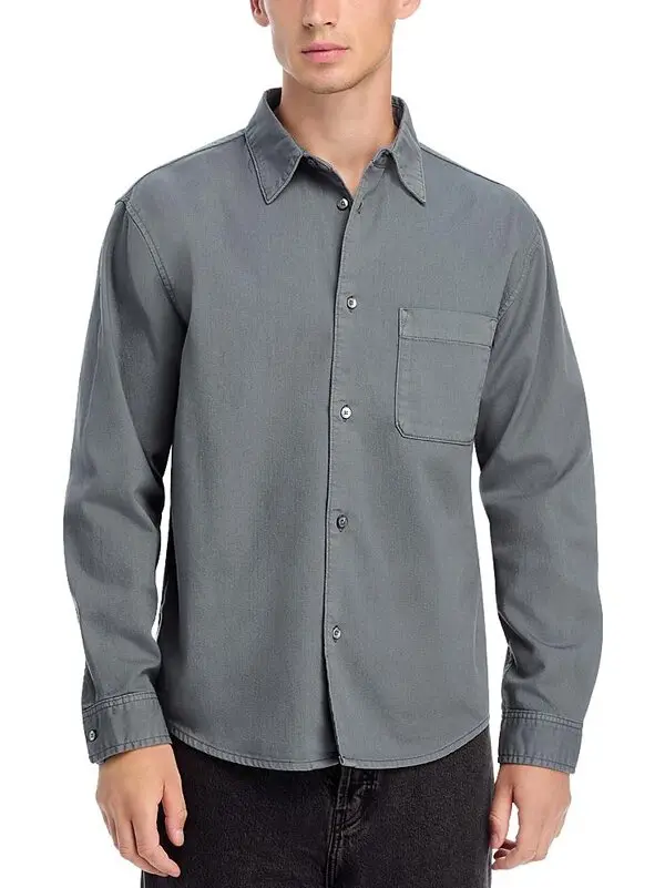 FRAME Long Sleeve Modern Shirt - Old Blue