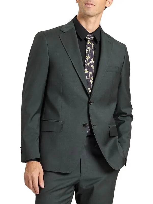 Ted Baker London Wright Twill Modern Fit Suit Jacket - Olive