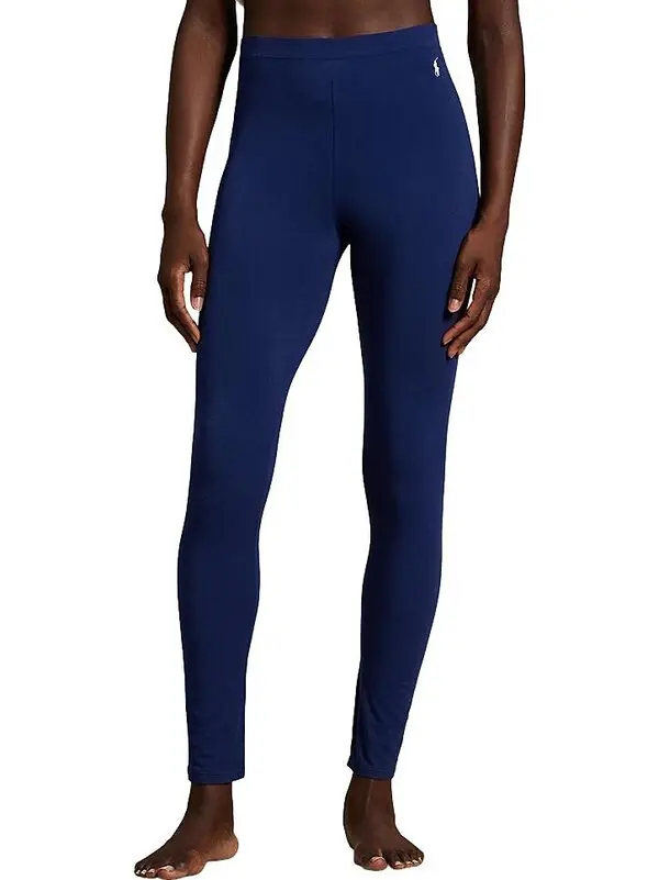 Polo Ralph Lauren Mid Rise Leggings - Navy