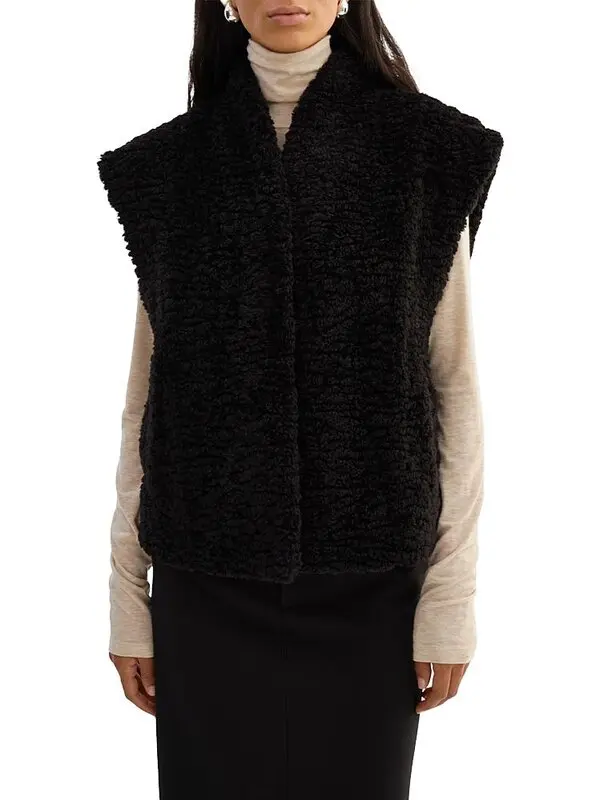 LAMARQUE Reversible Vest - Black