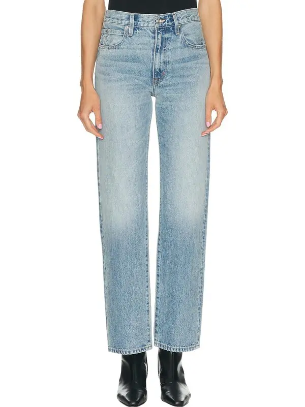 SLVRLAKE Kendra High-rise Straight-leg Jeans - Back To Zero