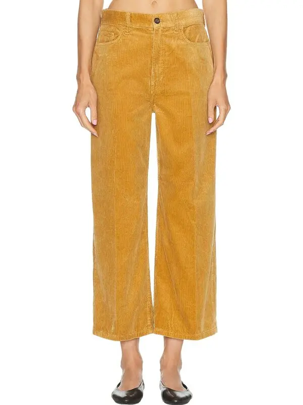 Polo Ralph Lauren Wide Leg Corduroy Pant - Tan