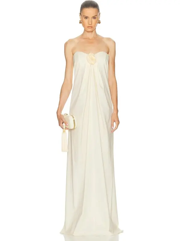 Caroline Constas Kyra Dress - Shortbread
