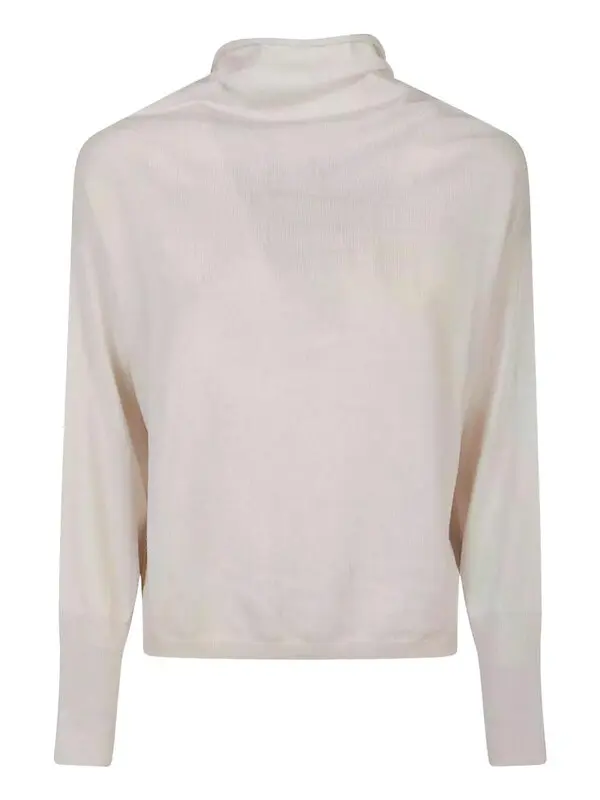 ARAGONA Halterneck Pullover - Neutrals