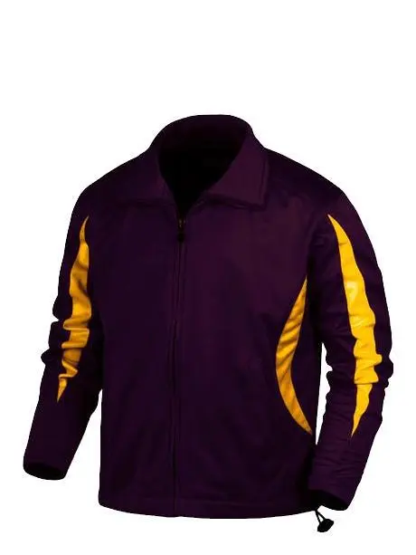 BENBEN Crescent Tricot Winter Jacket - Purple