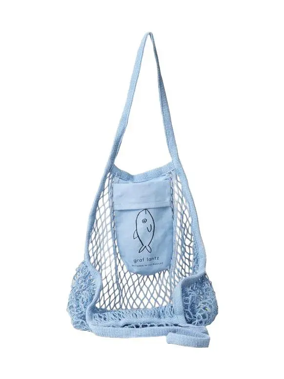 GRAF LANTZ Ami Net Market Tote - Sky