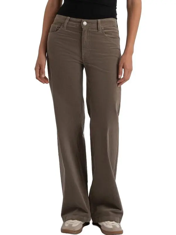 Kut From The Kloth Wide Leg Corduroy Pants - Rosemary