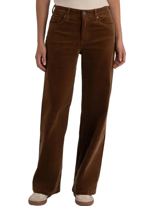 Kut From The Kloth Wide Leg Corduroy Pants - Whiskey
