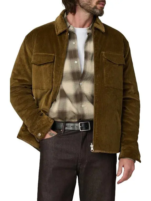 Joe's Jeans Corduroy Zip-up Jacket - Beech