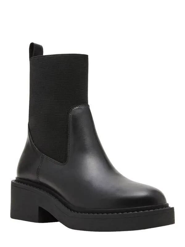 Blondo Frankie Waterproof Chelsea Boot - Black Leather