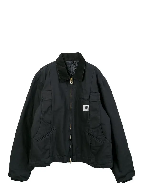 SACAI X CARHARTT WIP Cotton Zip Jacket - Black