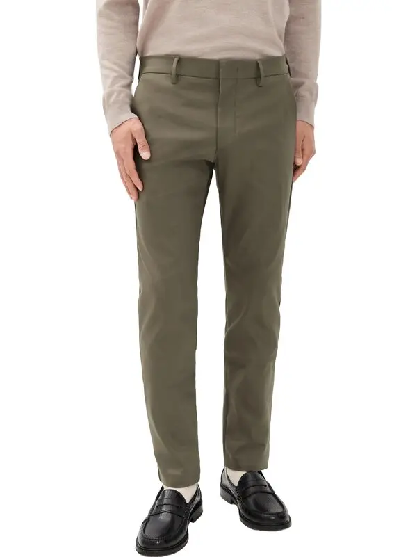 Nn07 Tate Tailored Chino Pants - Capers