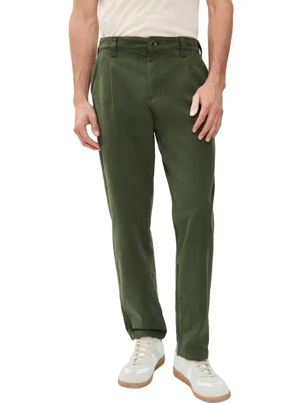 SERVICE WORKS Moleskin Waiter Pants - Moss