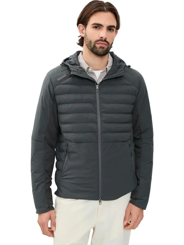 Ralph Lauren Gravity 2.0 Stretch Nylon Full-zip Jacket - Charcoal Grey