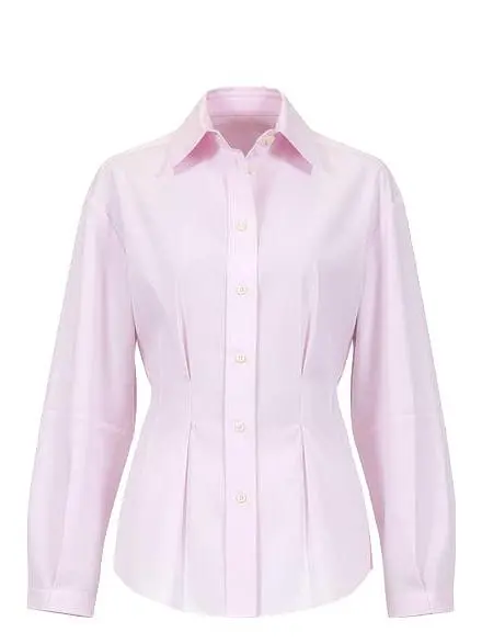 CALLAS MILANO Lucia Lantern Sleeve Shirt - Pink
