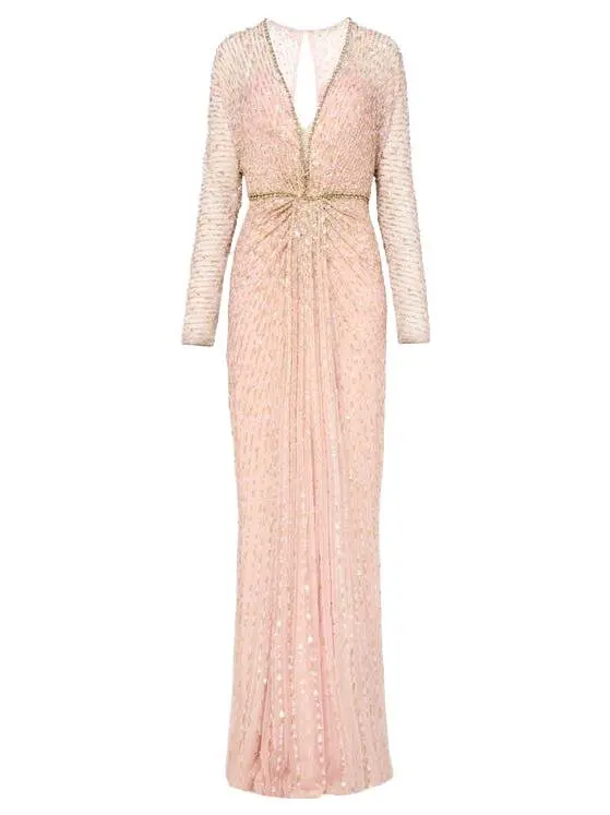 Jenny Packham Nina Embellished Gown - Bunny