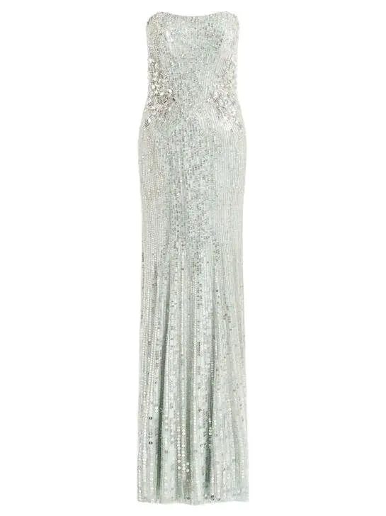 Jenny Packham Topaz Gown - Pale Powder