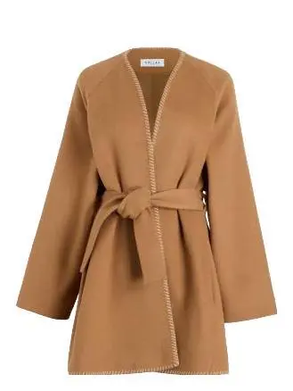 CALLAS MILANO Sonoma Wrap Cardigan - Camel