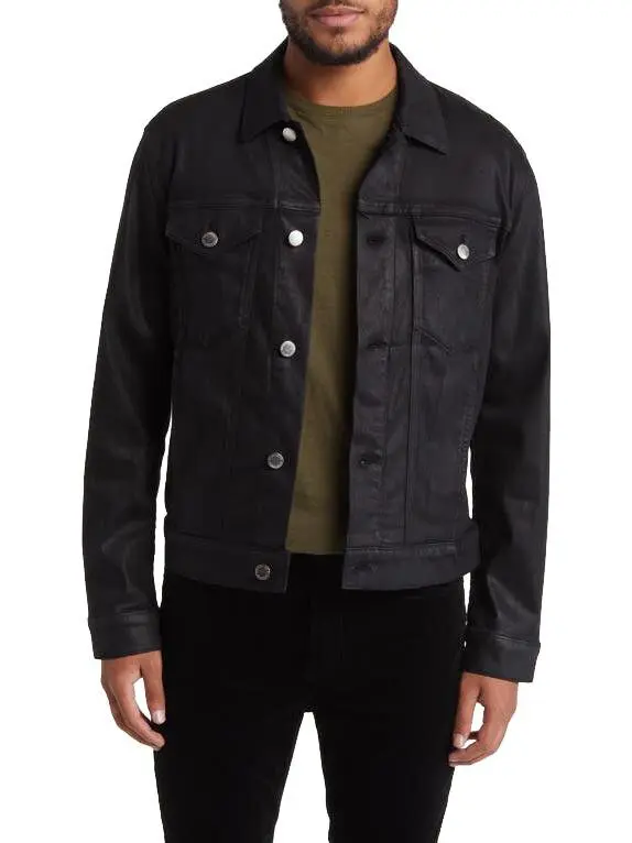 Monfrère Dean Jacket - Coated Noir